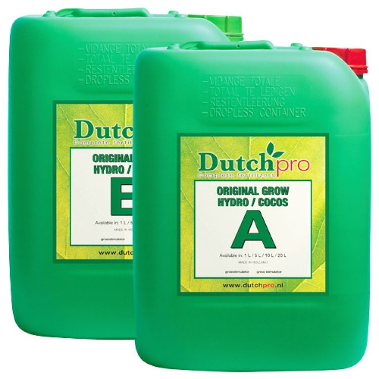 DutchPro Hydro/Coco Grow A/B 2x20L Auto Flowering 20L | Growshop GrowTent