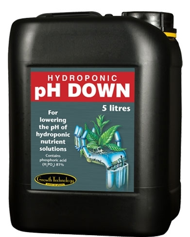 Growth Technology pH Down 5L - na obniżenie pH | Growshop GrowTent